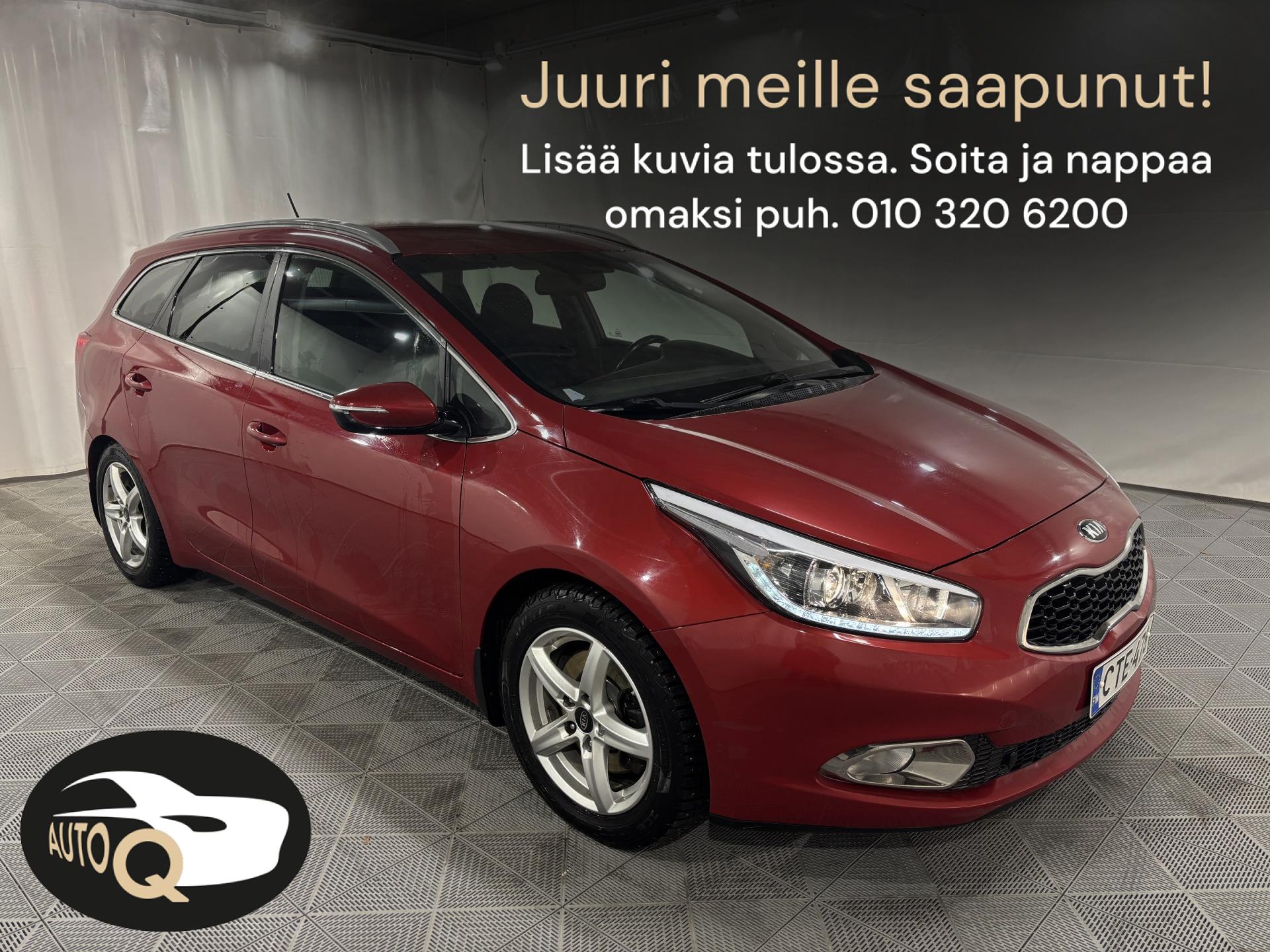 Kia Ceed 1,6 ISG EX SW EcoDynamics. Suomiauto. Cruise. Koukku. Webasto. P-kamera. Ledit ...