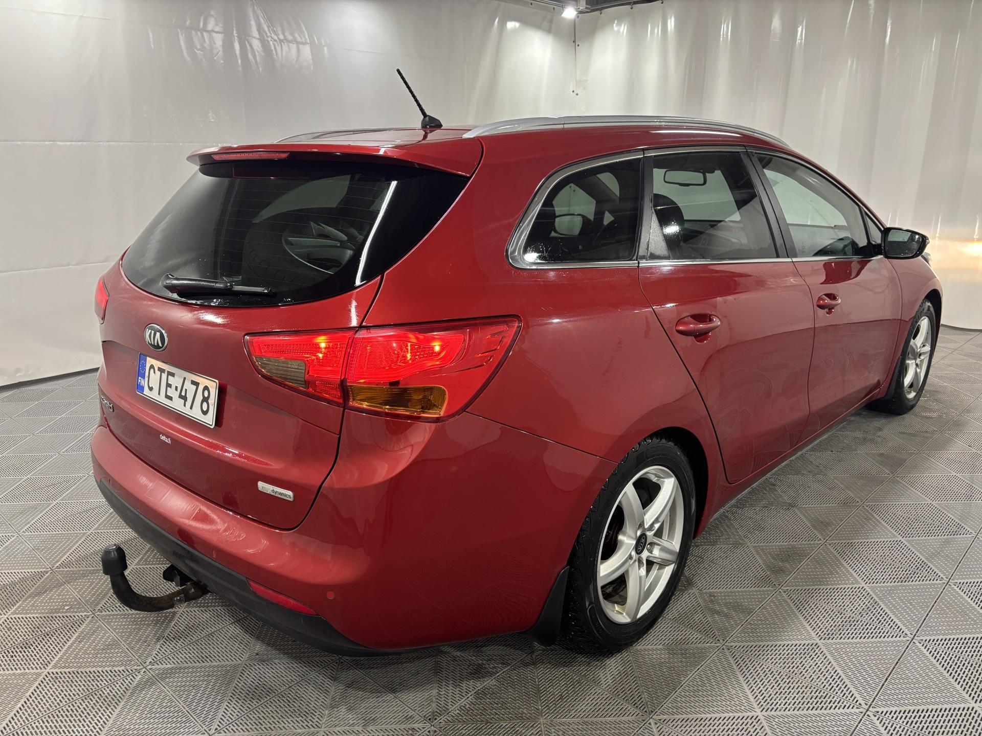 Kia Ceed 1,6 ISG EX SW EcoDynamics. Suomiauto. Cruise. Koukku. Webasto. P-kamera. Ledit ...